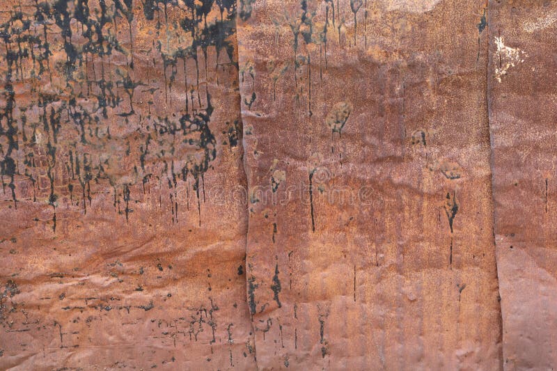 Old Rusty Texture, Industrial Rusted Sheet, Image for Background. Stock ...