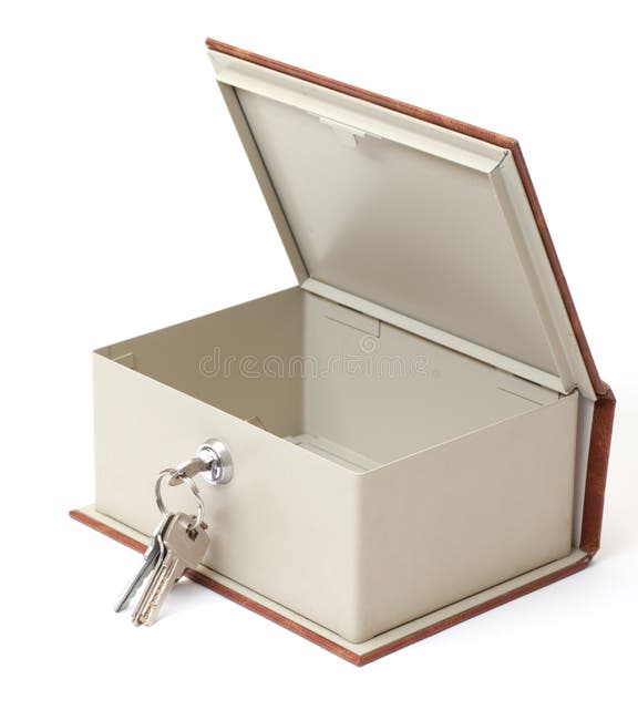 Empty Safe Box stock photo. Image of storage, strongbox - 25906214