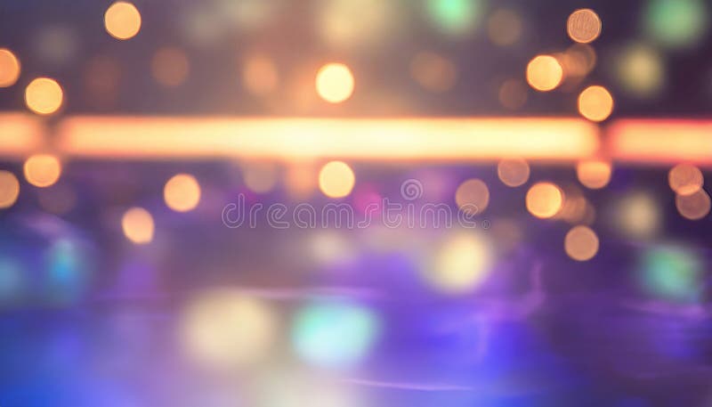 Empty Scene with Blur Background for Presentation Product. Horizontal ...