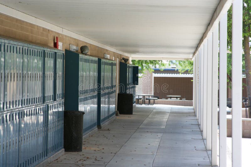 Empty school breezeway stock photo. Image of academic - 5499840