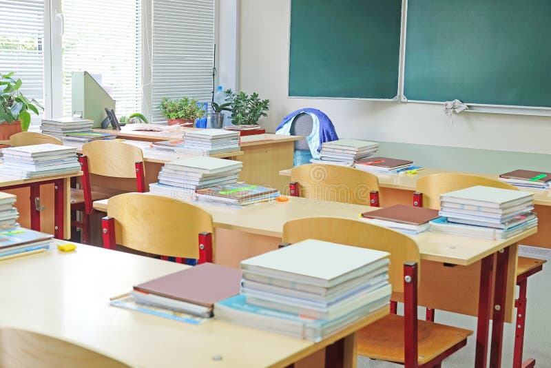 Empty school class stock photo. Image of empty, school - 76858486