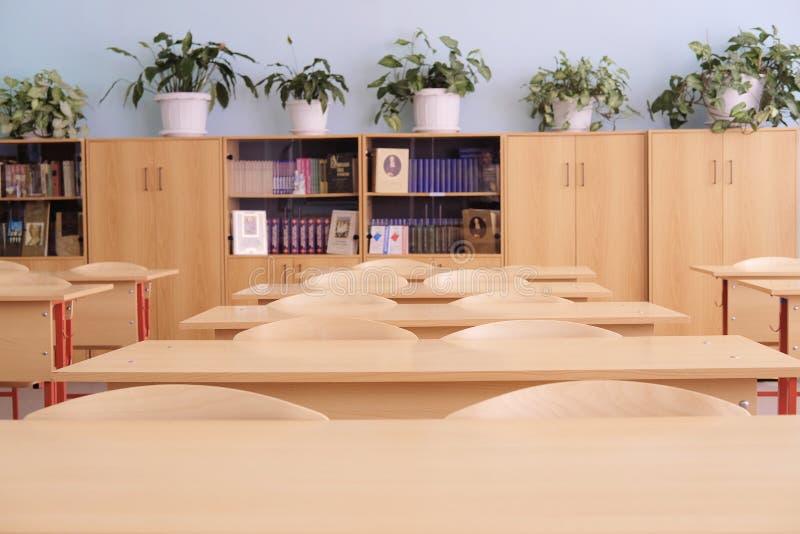 Empty school class stock photo. Image of student, children - 77265130