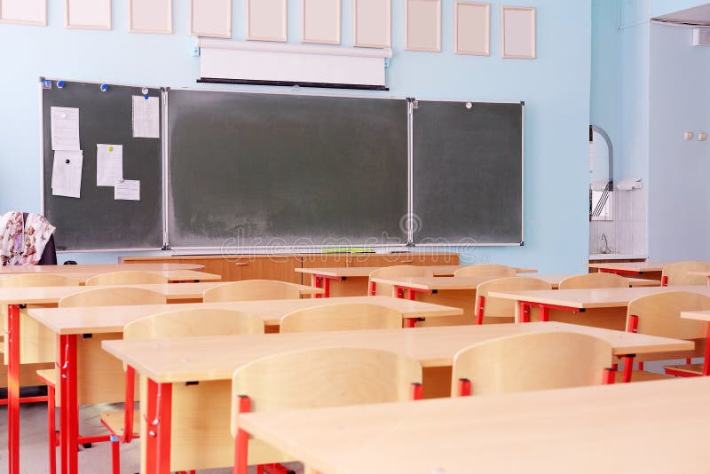 Empty school class stock photo. Image of school, knowledge - 77342664