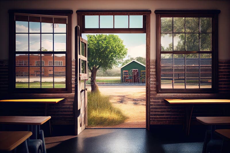 School Classroom Window Stock Illustrations – 2,396 School Classroom ...