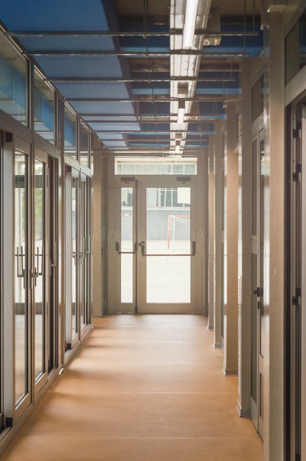 School Emergency Exit stock photo. Image of emergency - 1359230