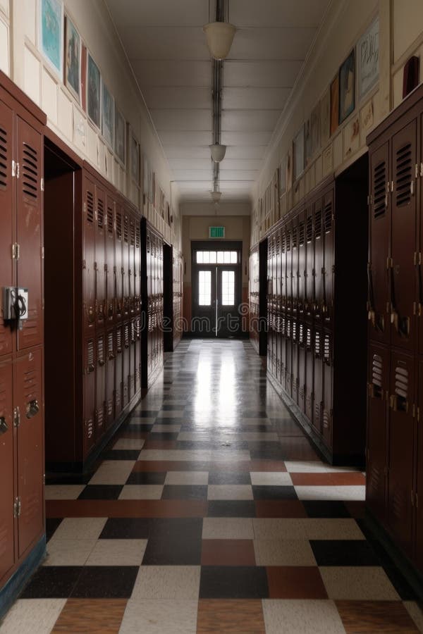 Empty School Hallway Stock Illustrations – 1,001 Empty School Hallway ...