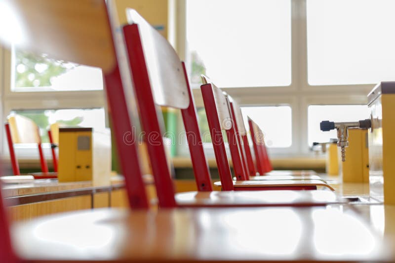 Empty Science Laboratory with Test Tubes for Experiments. Generative AI ...