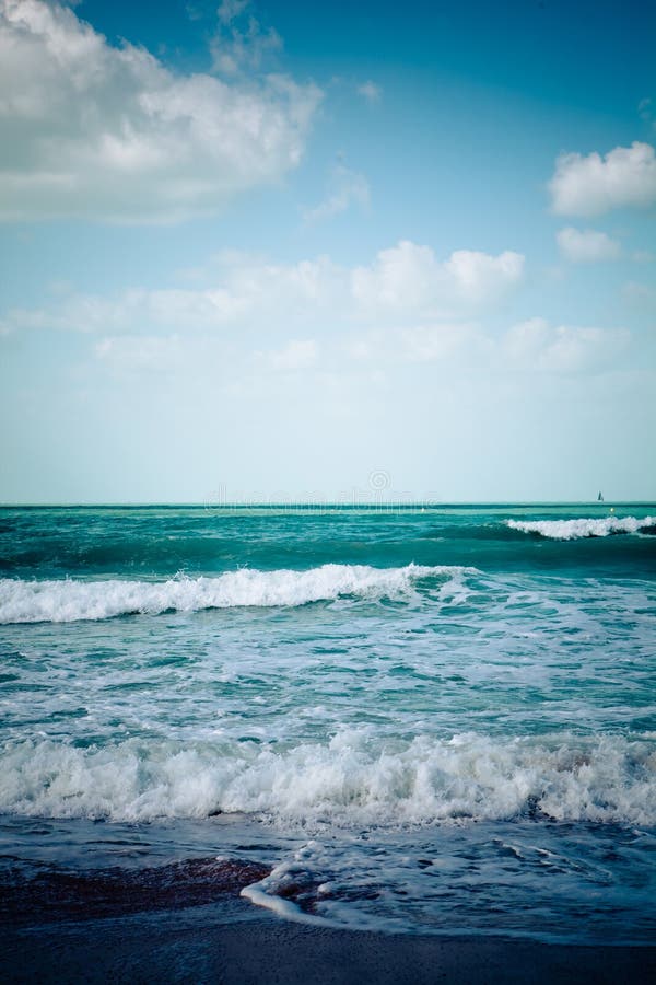 Empty sea beach stock photo. Image of travel, summer - 34733908