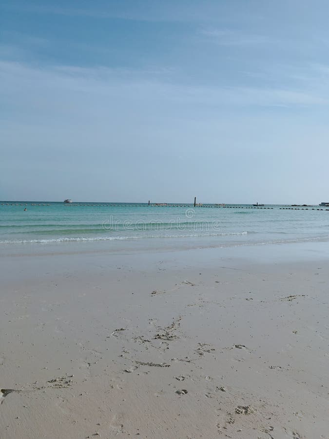 Empty sea stock image. Image of empty, alone, sand, feel - 145665353