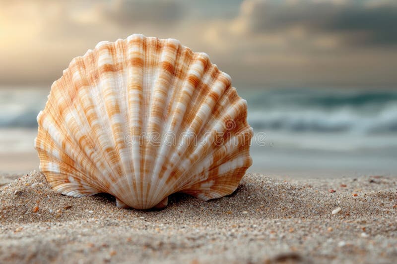 Empty Seashell Isolated on Transparent Background - High-Resolution ...