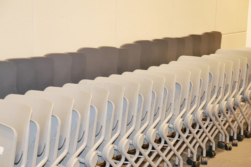 A Empty Seat Lecture Hall. No People Editorial Stock Photo - Image of ...