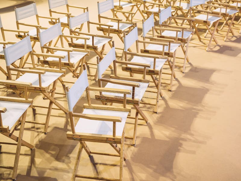 Empty Seat Row Set Up Indoor Event Meeting Stock Image - Image of seats ...