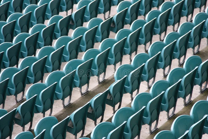 Empty Seating At Sports Stadium Picture. Image: 5291792