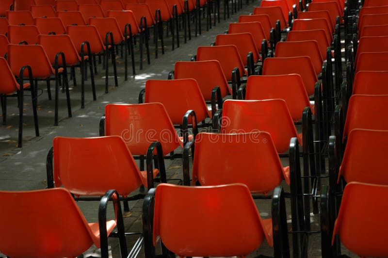Empty seats stock image. Image of presentation, loneliness - 1092349