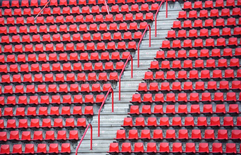 Empty Seats stock photo. Image of tribune, event, plastic - 19949954