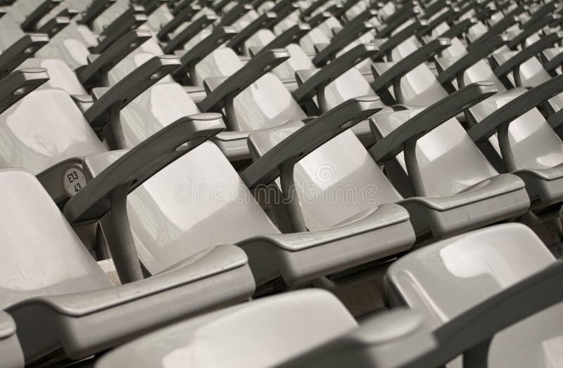 Empty seats stock image. Image of conserts, arena, seats - 25217471