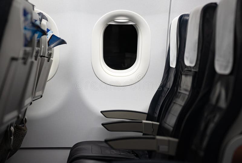 Inside the Airplane stock photo. Image of aeroplane - 297927198