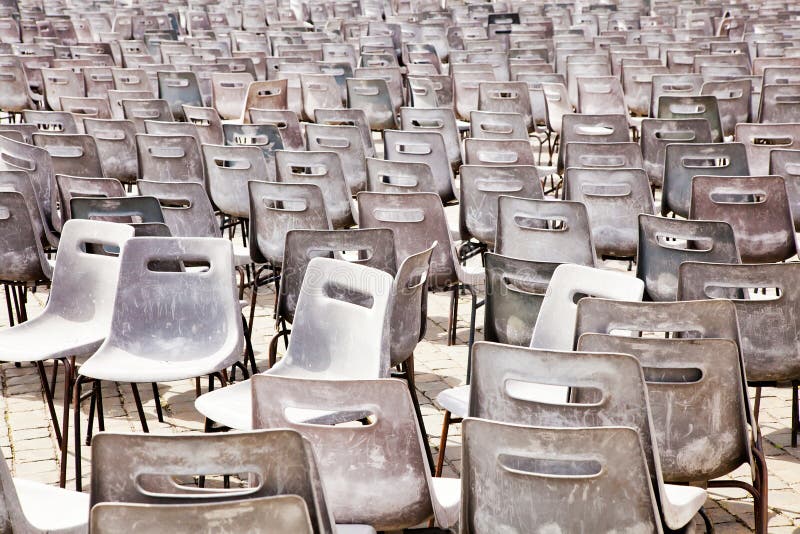 Empty seats stock image. Image of lines, furniture, blank - 60019741