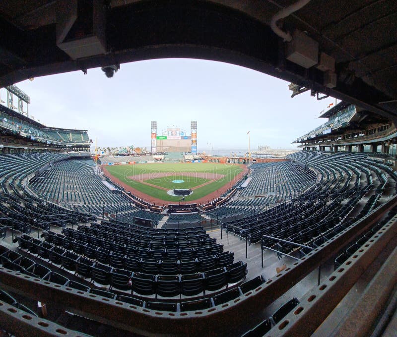 Empty Seats at Oracle Park, San Francisco Editorial Photography - Image ...
