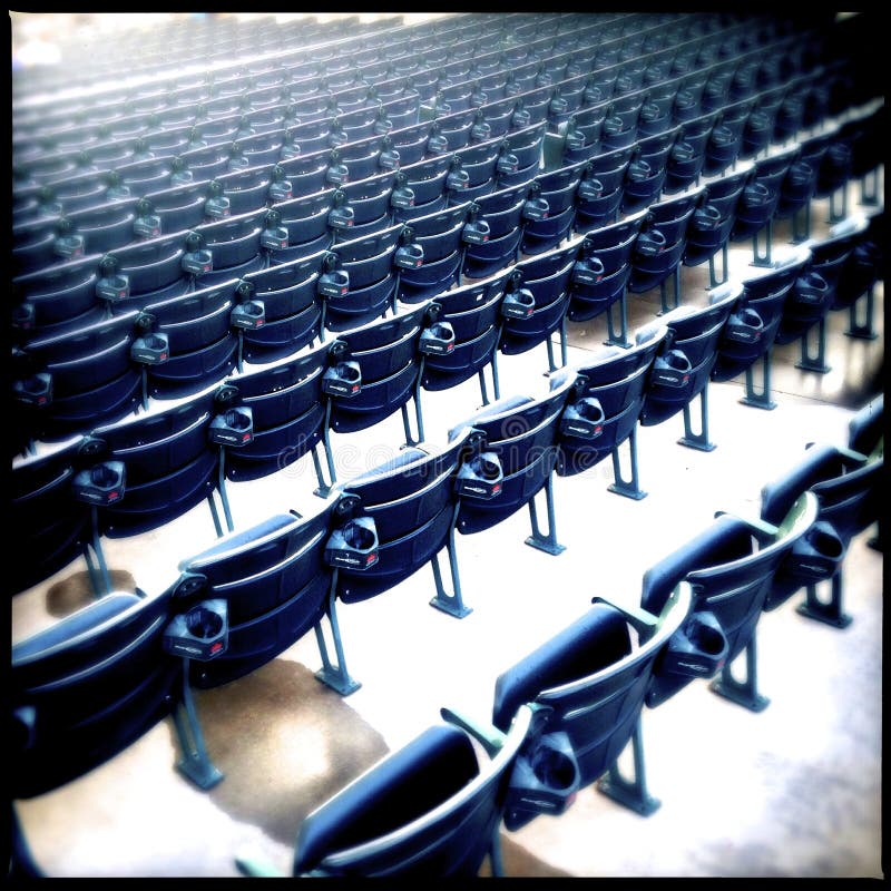 Empty seats stock image. Image of rows, unoccupied, outdoors - 43312185