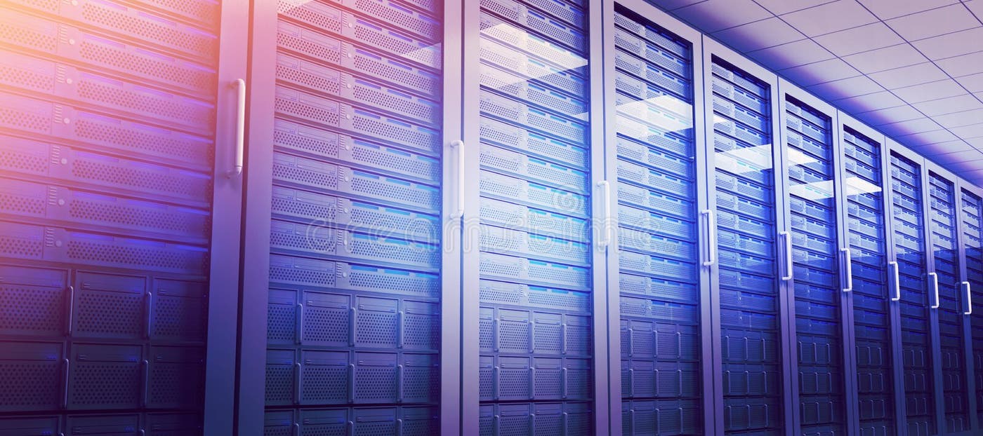 Empty Server Room Modern Empty Server Room Stock Illustrations – 1,062 ...