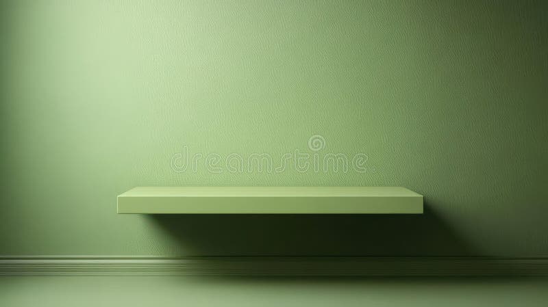 Minimalist Display with Circular Pedestal Under Natural Light and Leafy ...