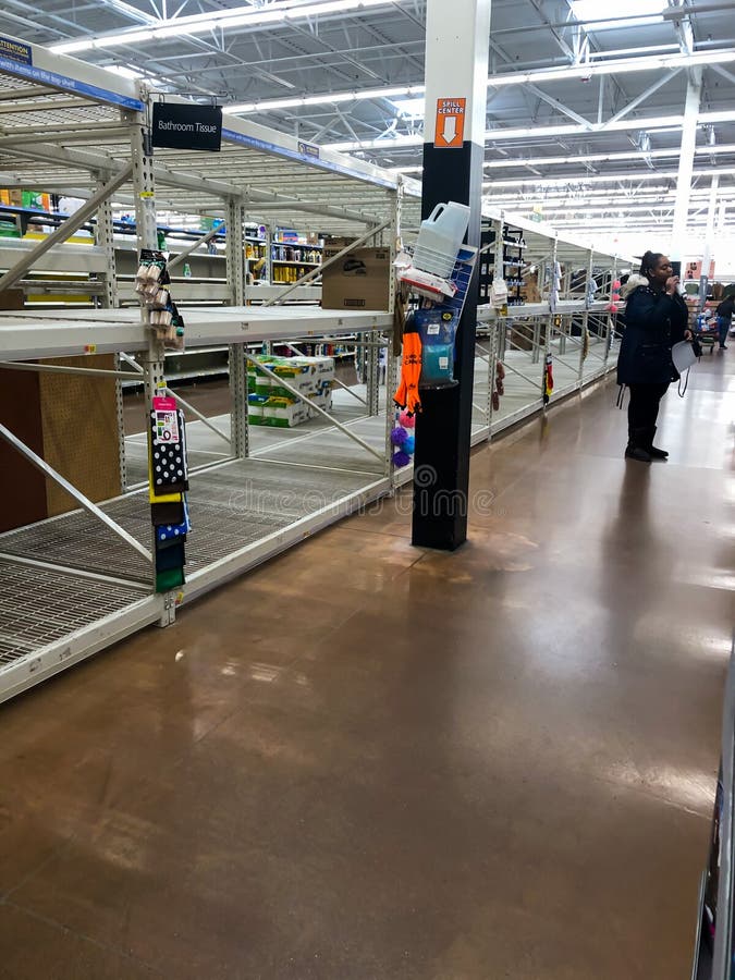 Walmart Grocery Store Interior Cashier at Checkout Editorial Photo ...
