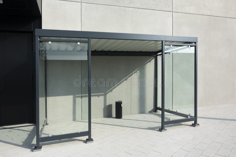 Empty Shelter stock photo. Image of road, city, shelter - 170254866