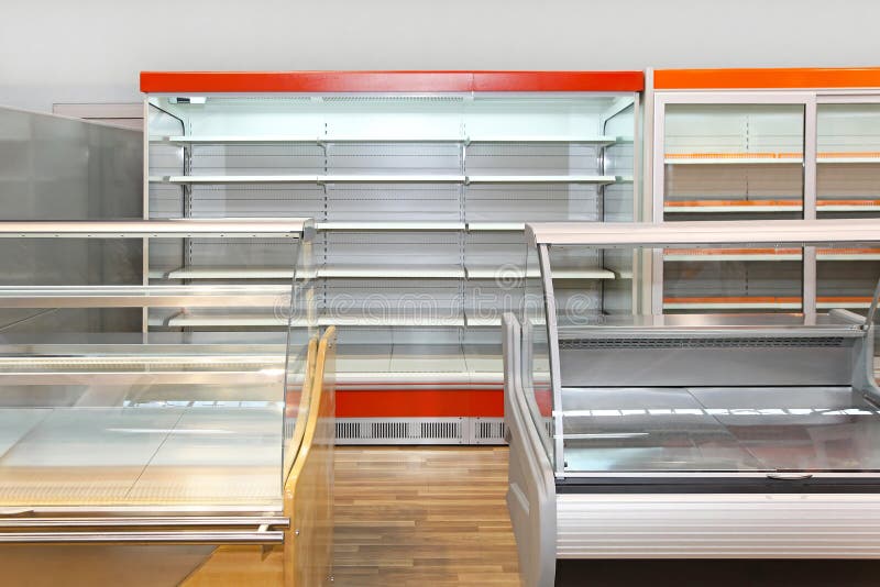 Empty shelves stock photo. Image of shelves, shop, supermarket - 26146616