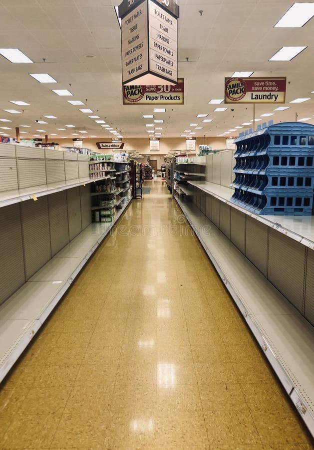 Empty Shelves #4 stock photo. Image of empty, shelves - 215480278