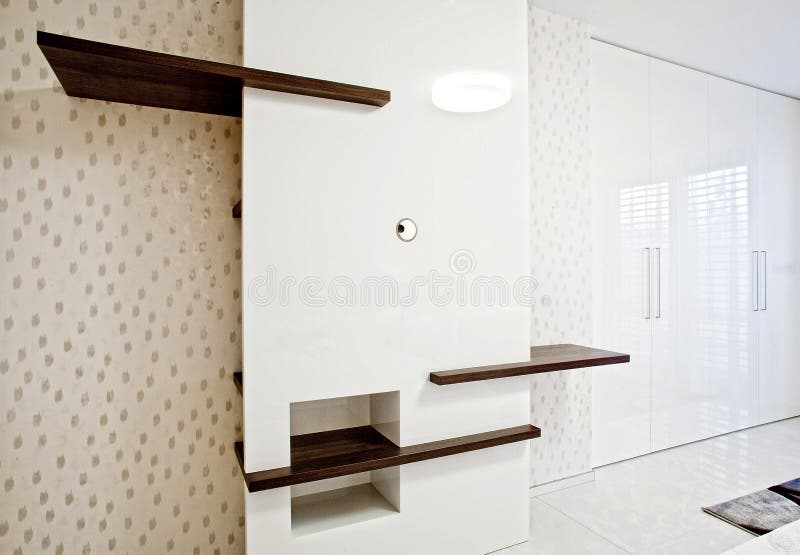 Empty shelves stock photo. Image of design, wallpaper - 74271776