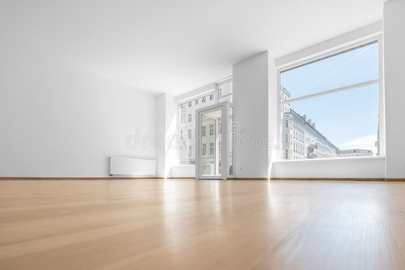 Empty Room, Shop Interior with Shopping Window Editorial Stock Image ...
