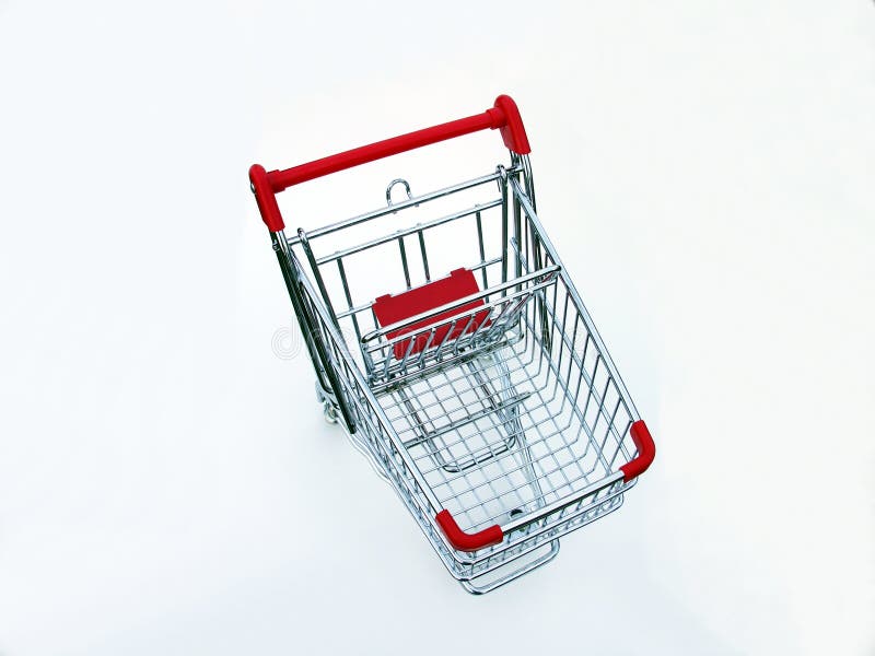 E-Commerce Shopping Cart (top View) Stock Image - Image of consumers ...
