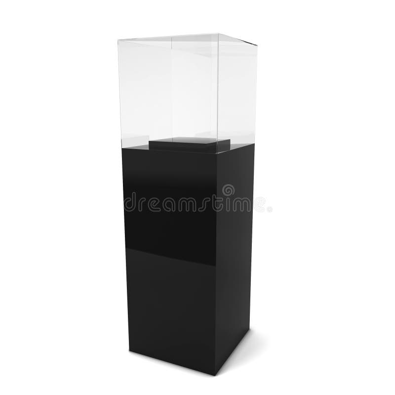 Empty showcase stock illustration. Illustration of furniture - 46056771