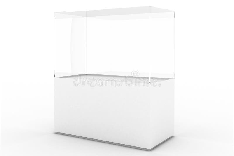Empty showcase stock illustration. Illustration of bookshelf - 48449790
