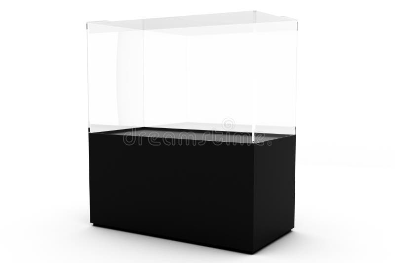 Corner Showcase in Classical Style. Stock Illustration - Illustration ...