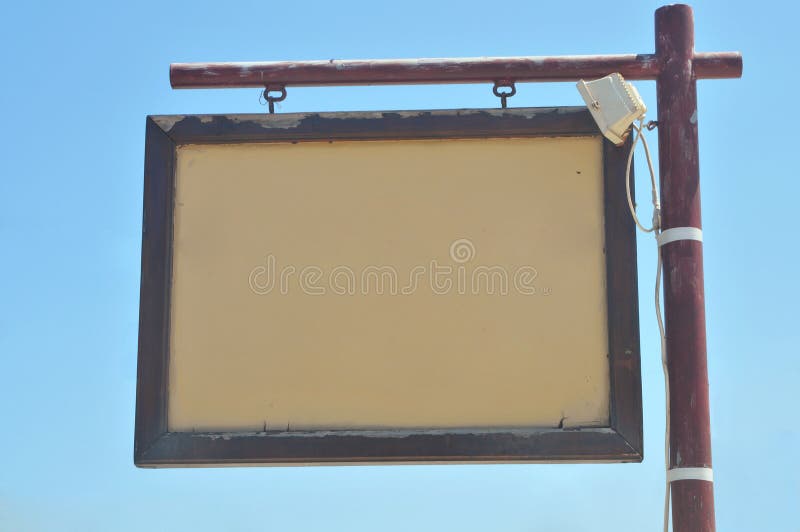 Empty Sign stock image. Image of label, board, empty - 22328167
