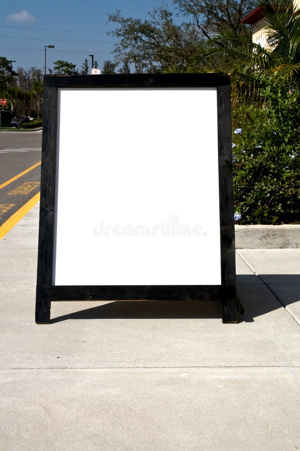 Empty Sign stock image. Image of board, empty, signs, plaque - 5097935