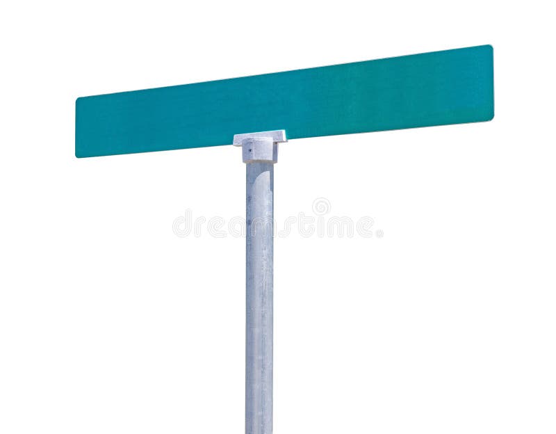 Empty Street Signs stock photo. Image of guide, street - 4149792