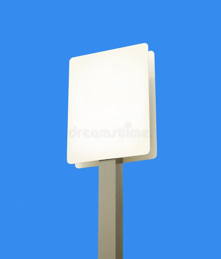 An empty sign board no2 stock image. Image of message - 14582149