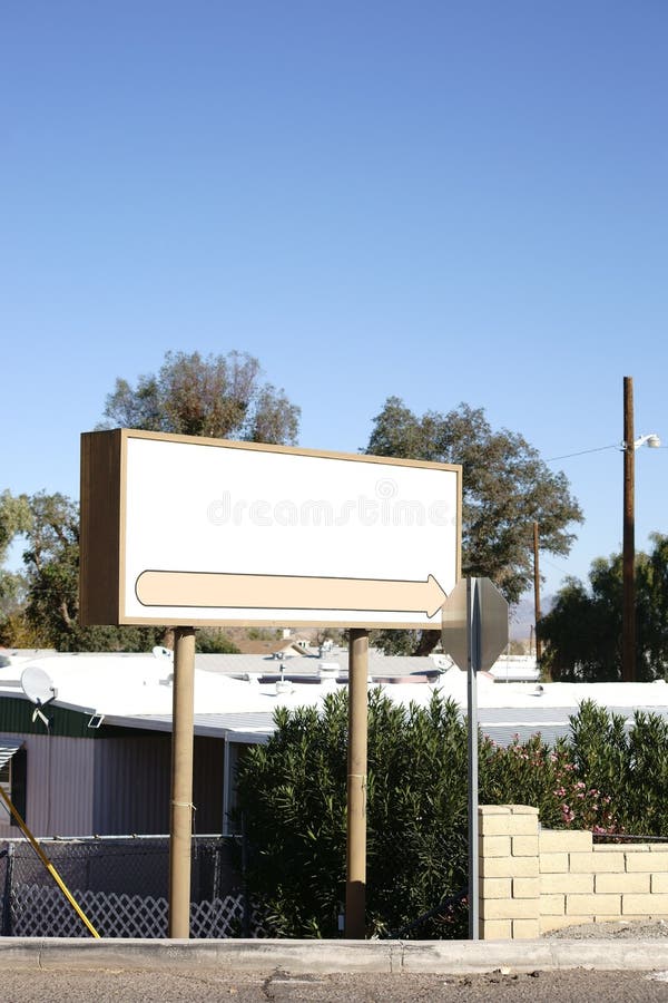 Empty sign in front garden stock photo. Image of wall - 75164790