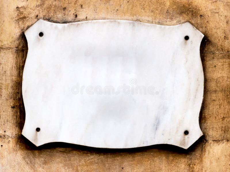 Empty sign on a house wall stock image. Image of message - 40013383