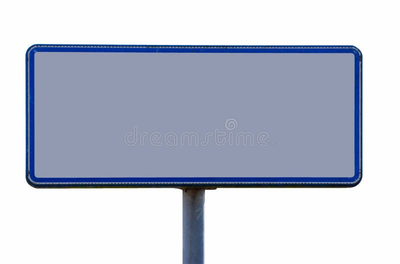 Empty sign stock image. Image of isolated, sign, signal - 30522649