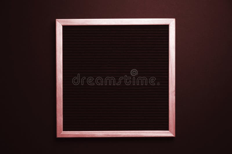 Empty Sign Template, Blank Canvas Mockup Stock Image - Image of study ...