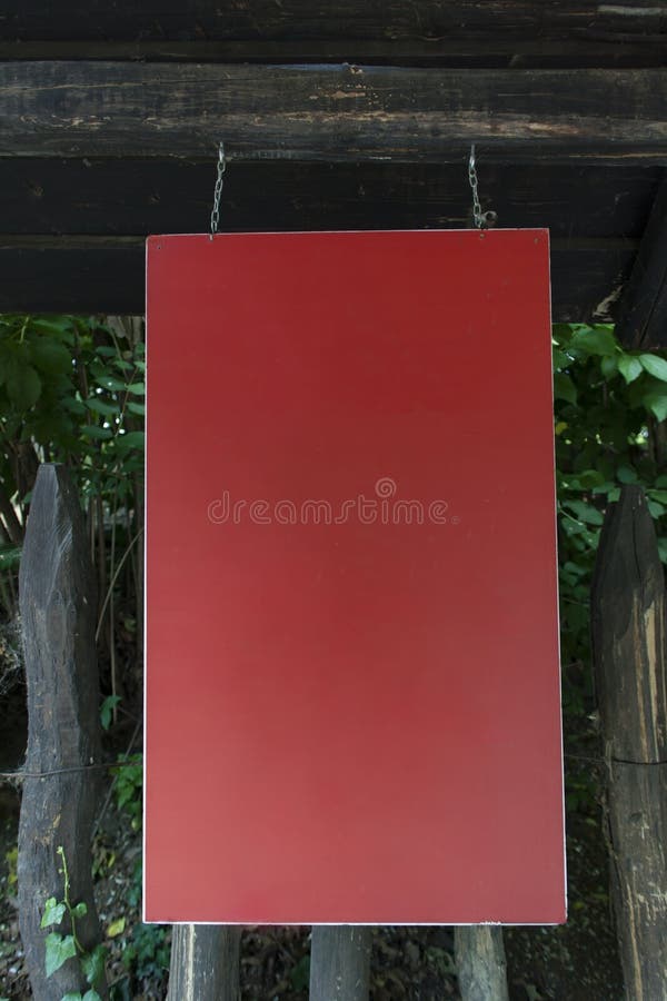 Empty signboard stock photo. Image of blank, hang, notice - 79641188