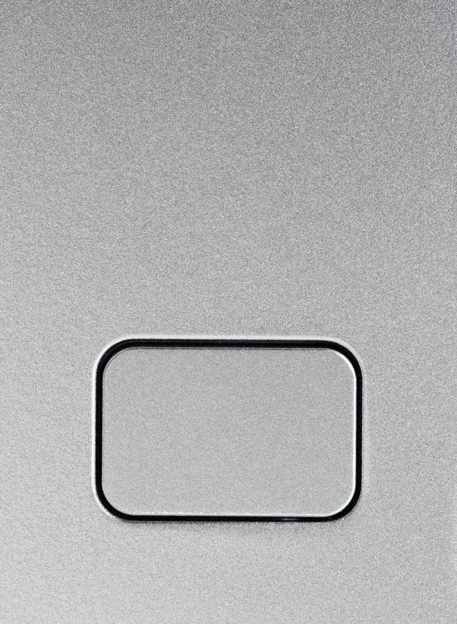 Empty Silver push button stock image. Image of sign, aluminum - 32049375