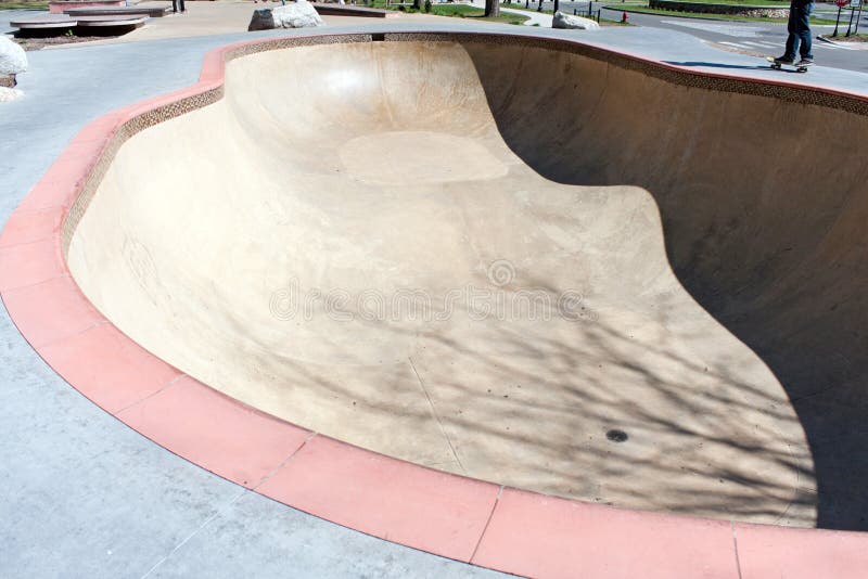 Empty Skate Park Bowl Ramp stock photo. Image of culture - 21585076