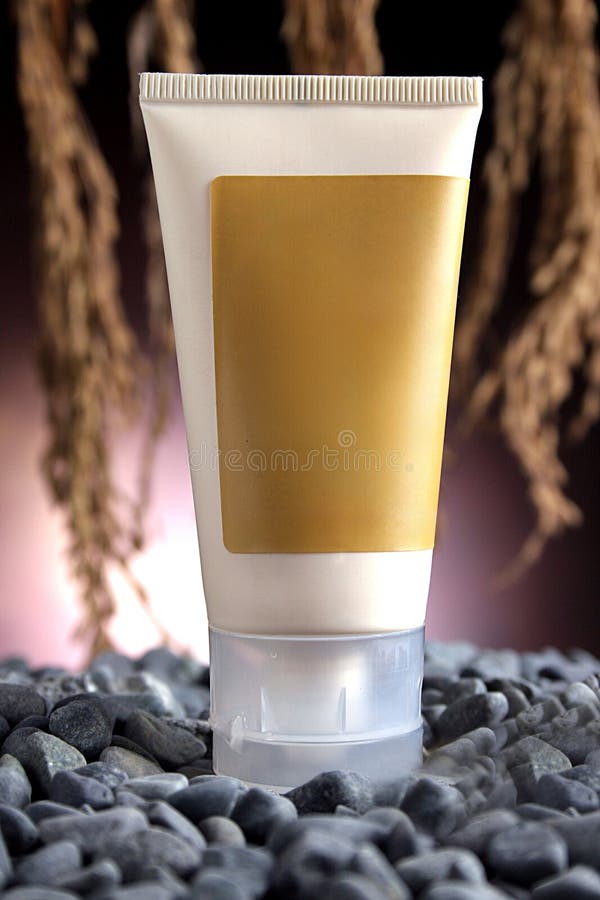 An Empty Skin Care Packaging Product Stock Image - Image of skincare ...