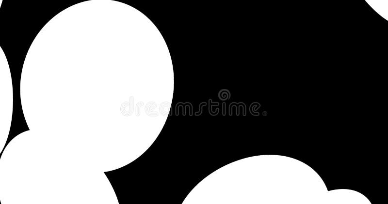 Empty Slow Motion White Liquid Shape on Transparent Background. Stock ...