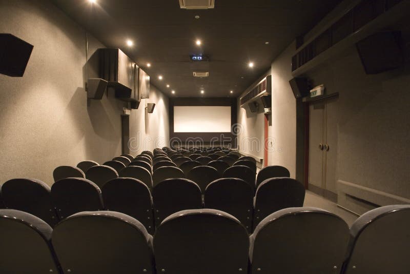 Empty Small Cinema Auditorium Stock Image - Image of seat, small: 7239275